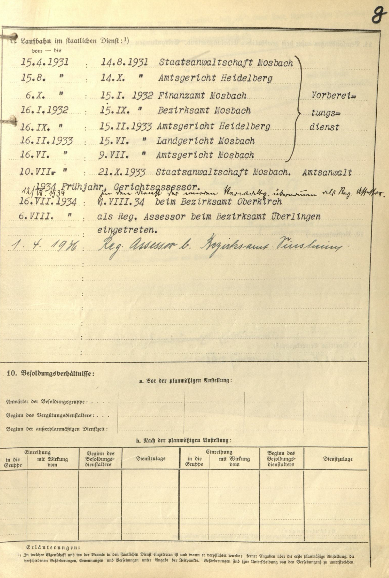 Akten geben Auskunft – Quellen zu Biografien von Verwaltungsbeamten ...