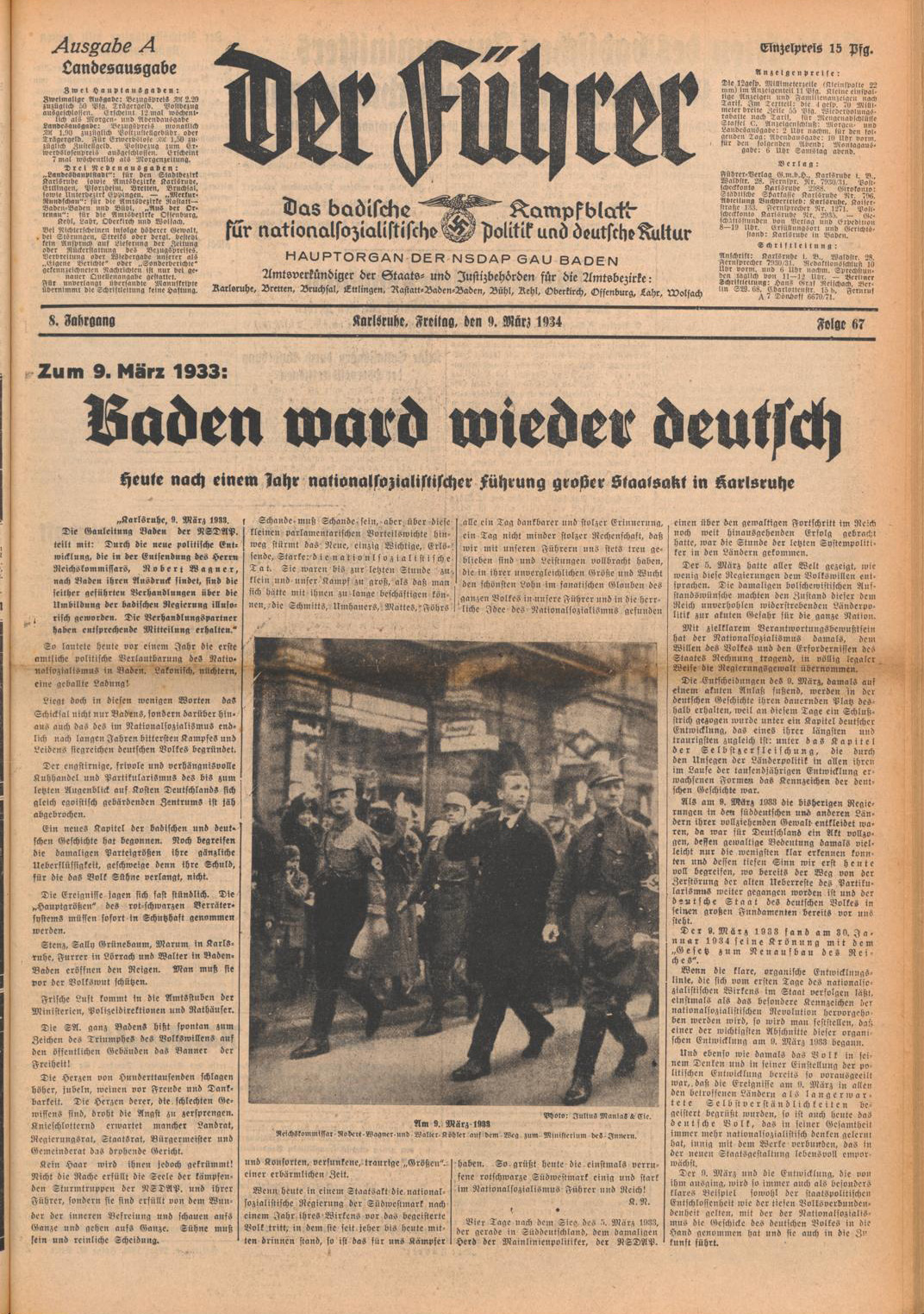 Die Feierlichkeiten an den Jahrestagen der nationalsozialistischen ...
